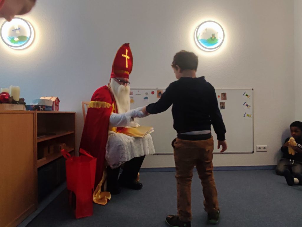 Endlich konnte er kommen – der Nikolaus – Hammer SportClub 2008 e.V.